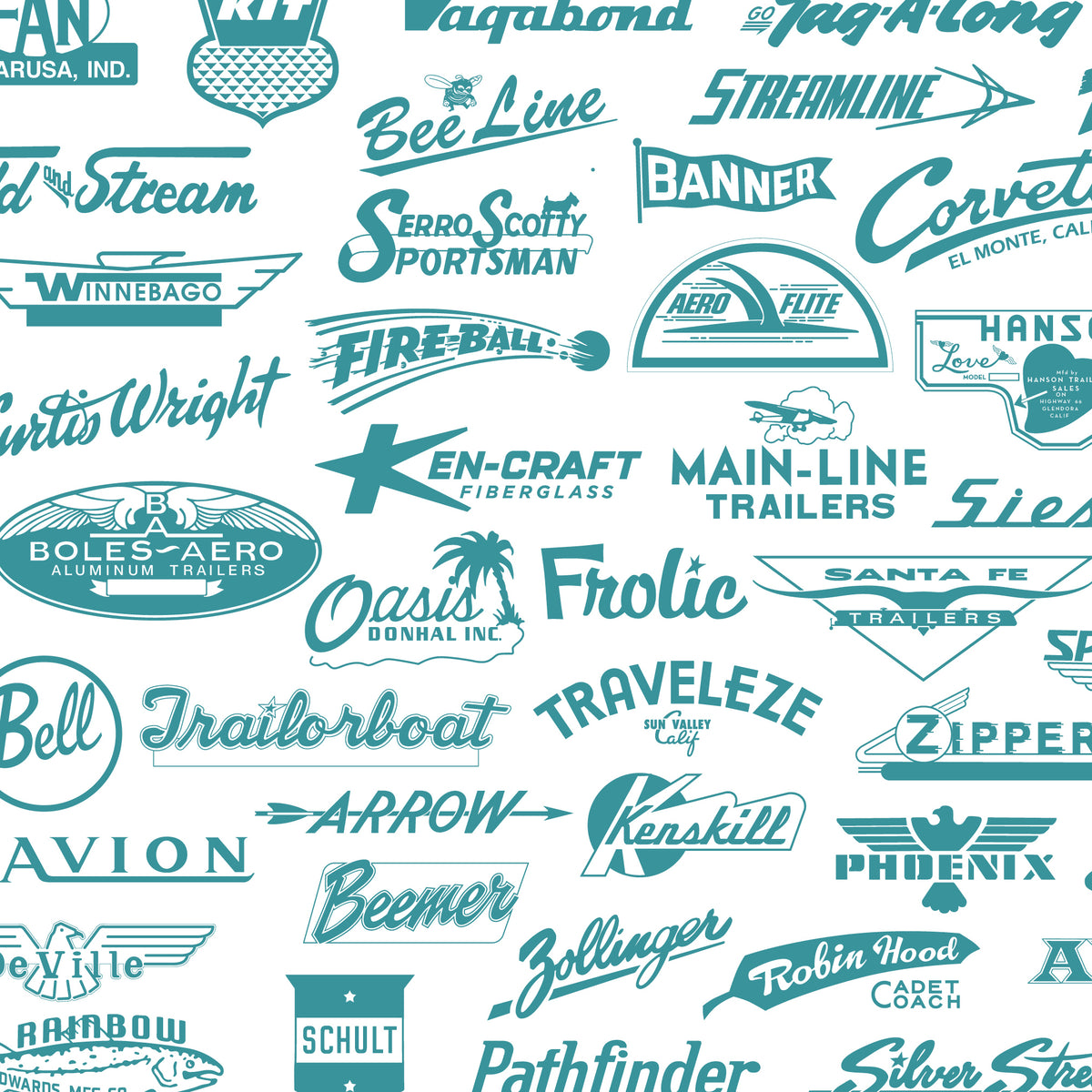 Vintage Trailer Logo-Rama – Vintage Trailer Field Guide