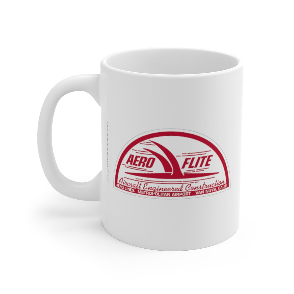 Aero Flite Emblem, Ceramic Mug – Vintage Trailer Field Guide