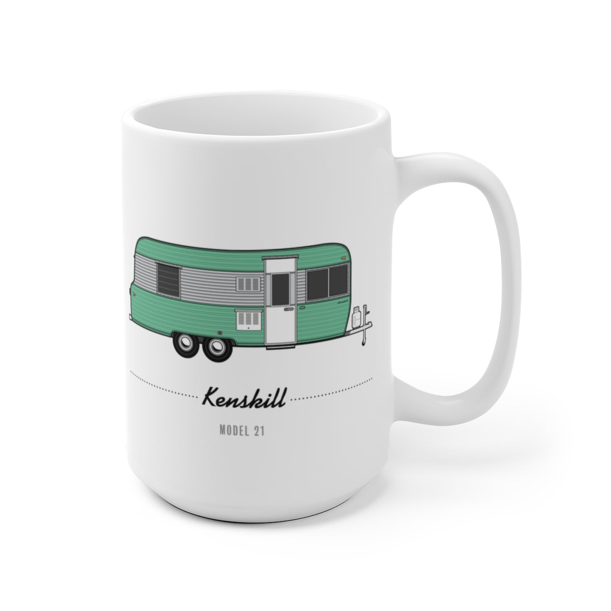 Kenskill Model 21 (1964), Ceramic Mug – Vintage Trailer Field Guide