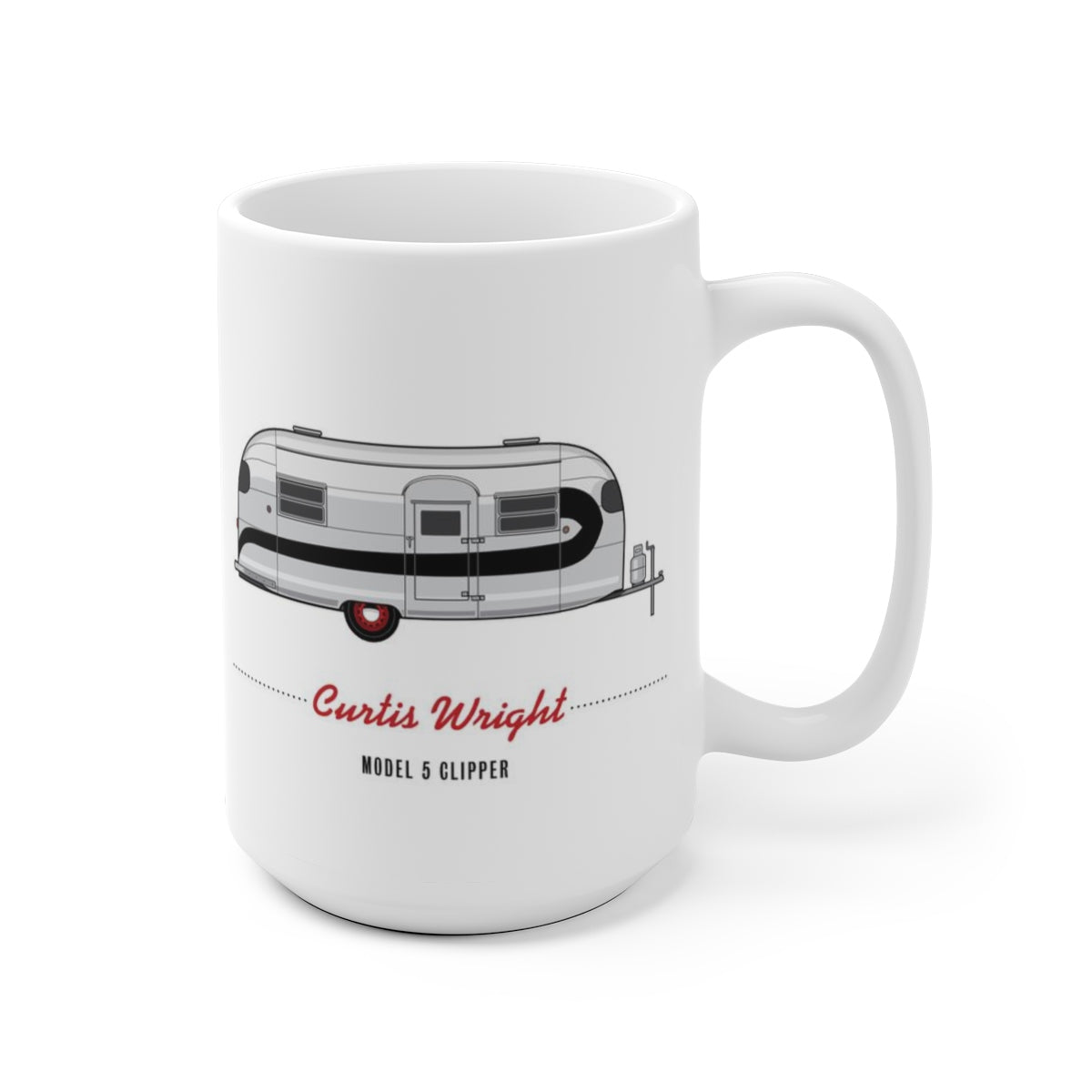 Curtis Wright Model 5 Clipper w/stripe (1948), Ceramic Mug – Vintage ...